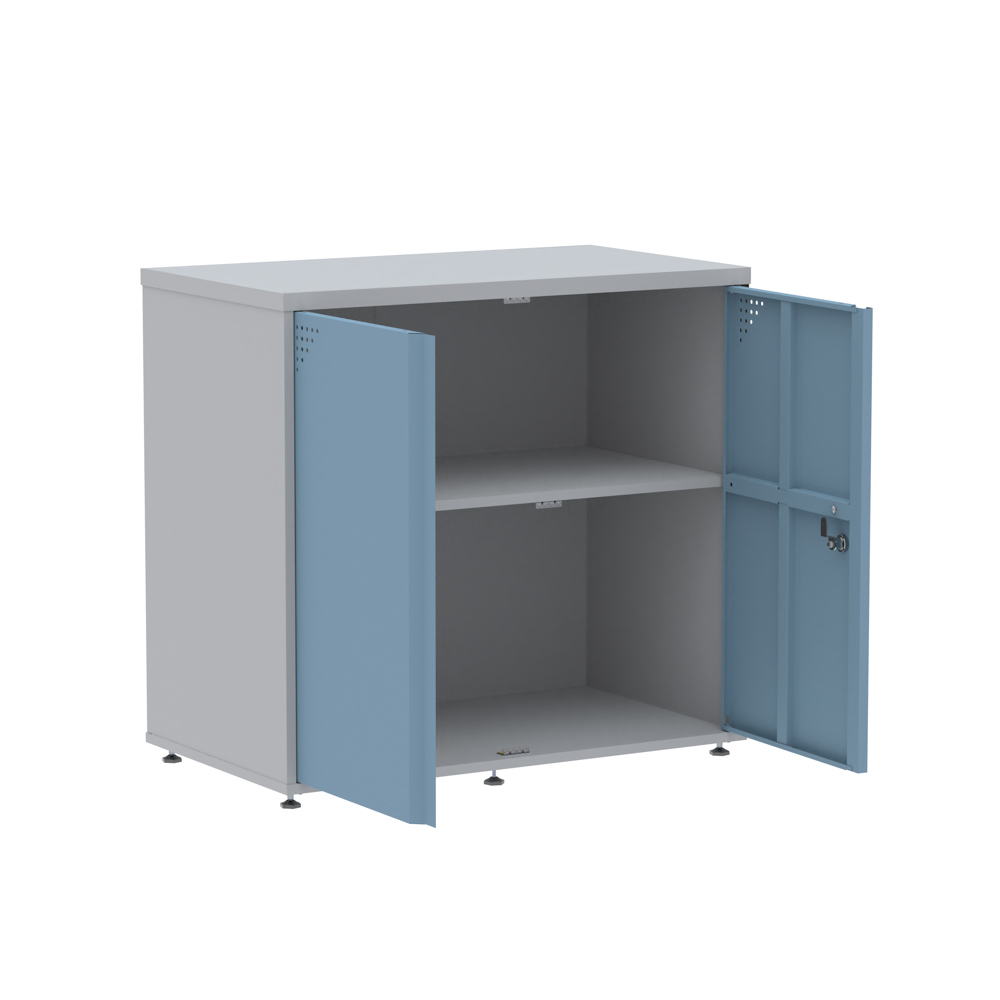 Armário Baixo 02 Portas Aretto Pandin 75 Cm | Martex Office